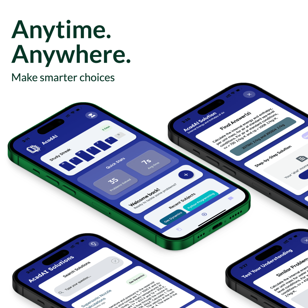 AcadAI – The Student's App